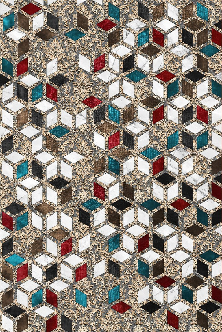 3Dcon - Modern Area Printed Rug – HENDI