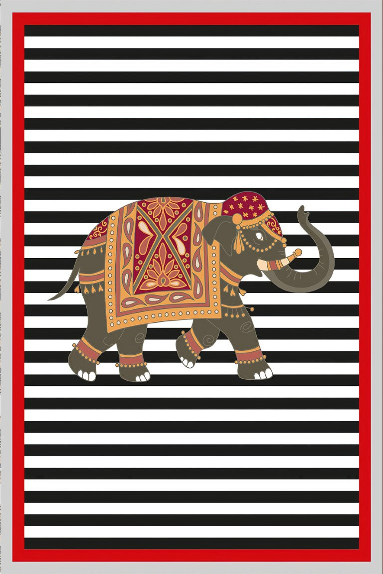 Eleline - Luxurious Soft Printed Rug – HENDI